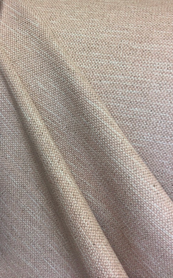 Blush Woven Upholstery Moose Blush Woven Fabric | Etsy