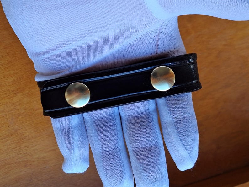 Handmade Black Leather Santa Bell Set for Belts - Etsy