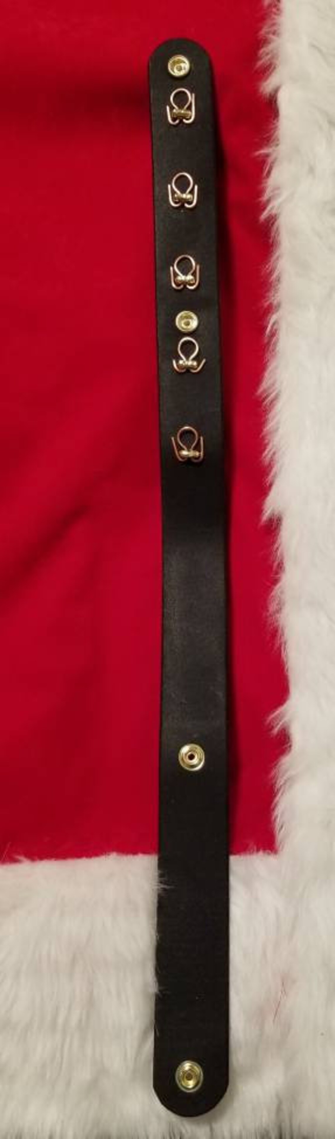 Handmade Black Leather Belt Bells for Santa Suit - Etsy