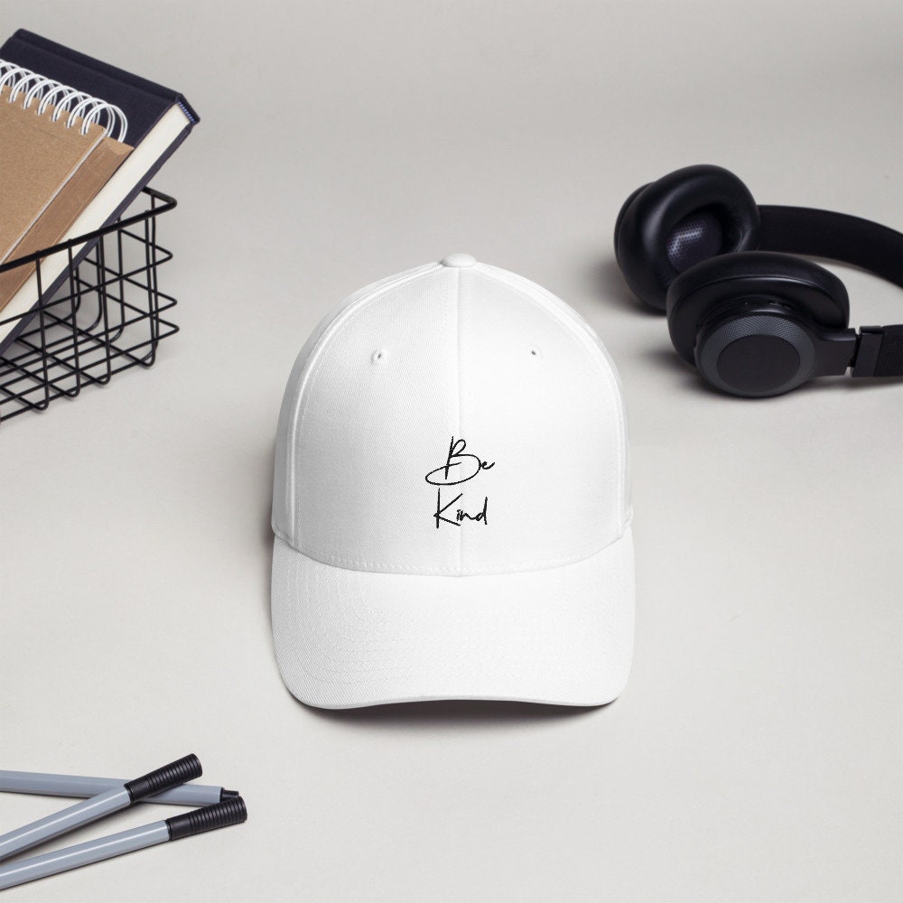 Be Kind Flexfit Hat, Motivational Hats, Caps, Gifts for Him, Gifts for ...