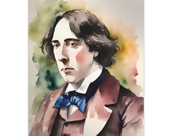Oscar Wilde 1882 Sitting Seated Portrait Photo Art Poster Print ...