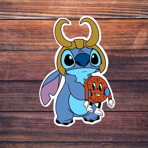 Stitch Variant Sticker Disney Sticker Loki Sticker | Etsy