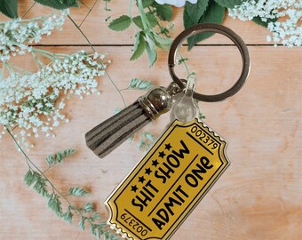 Shit Show Keychain | Etsy