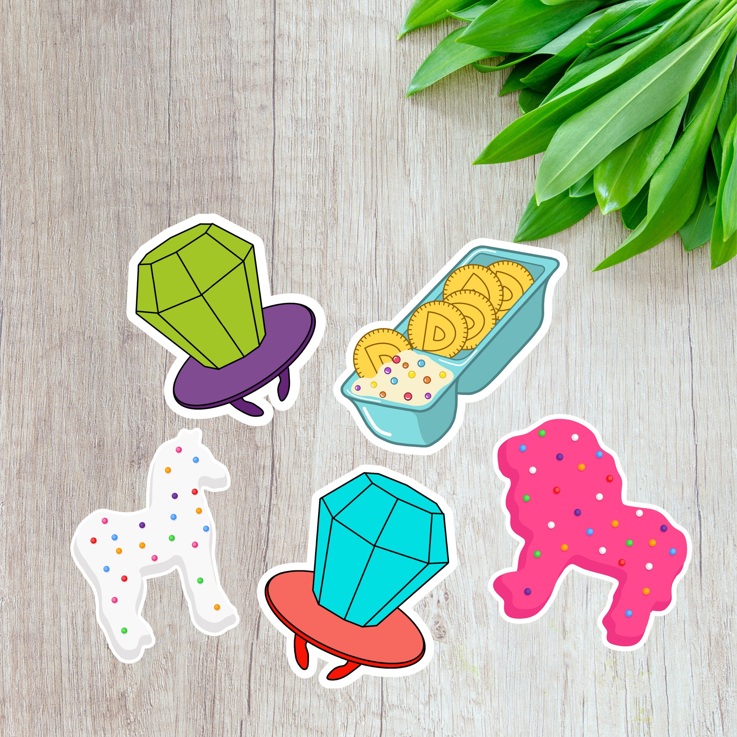 Nineties 90s Nostalgic TOY & TREAT Sticker Bundle Millennial | Etsy