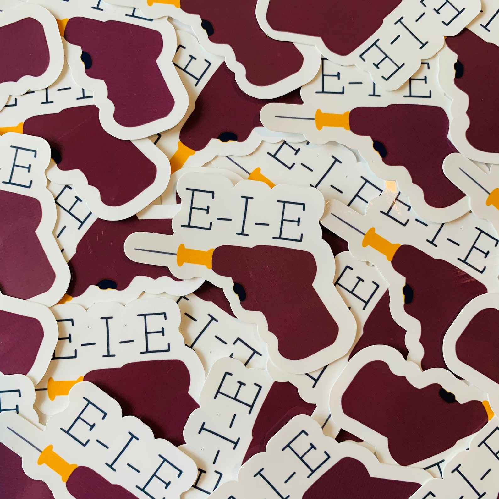 E-I-E IO Sticker Medical Office Decor Healthcare Sticker - Etsy