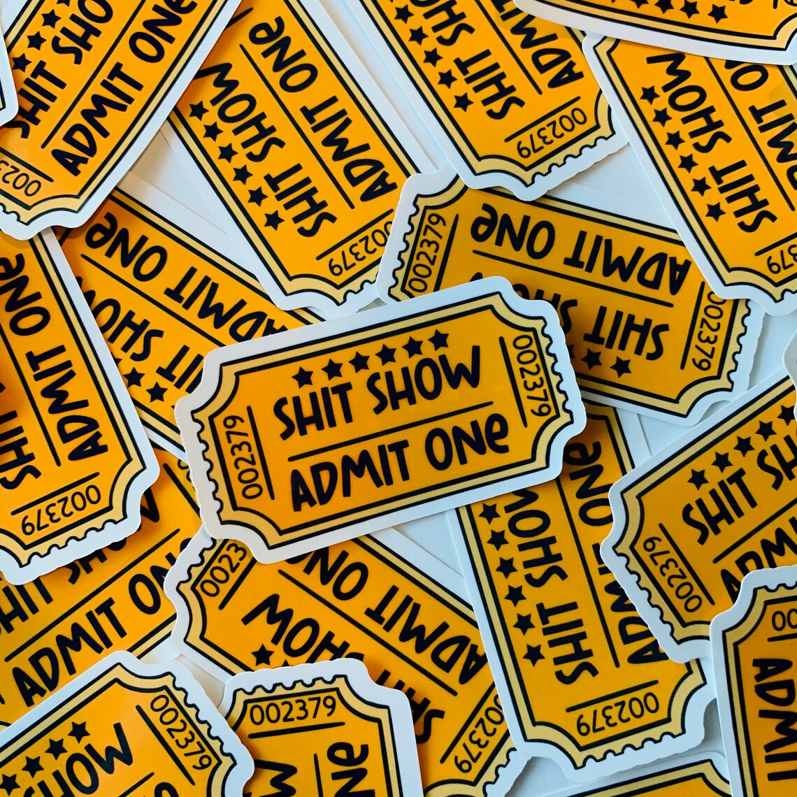 Shit Show Sticker Nursing School Gift Nursing School Notes | Etsy