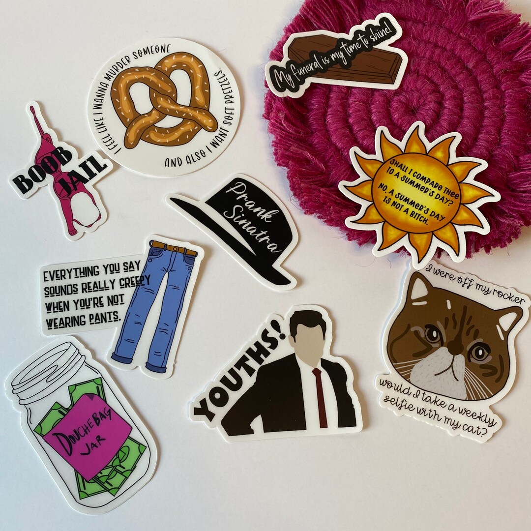 New Girl Sticker Pack 3" - Etsy