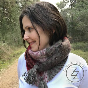 Ruth Triangle Scarf Crochet Pattern, Easy Crochet Pattern, Cowl Pattern ...