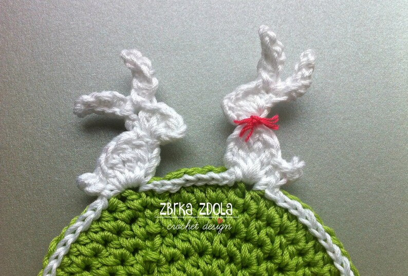 Easter Coaster - Easter Crochet Pattern (pattern No. 021) INSTANT ...