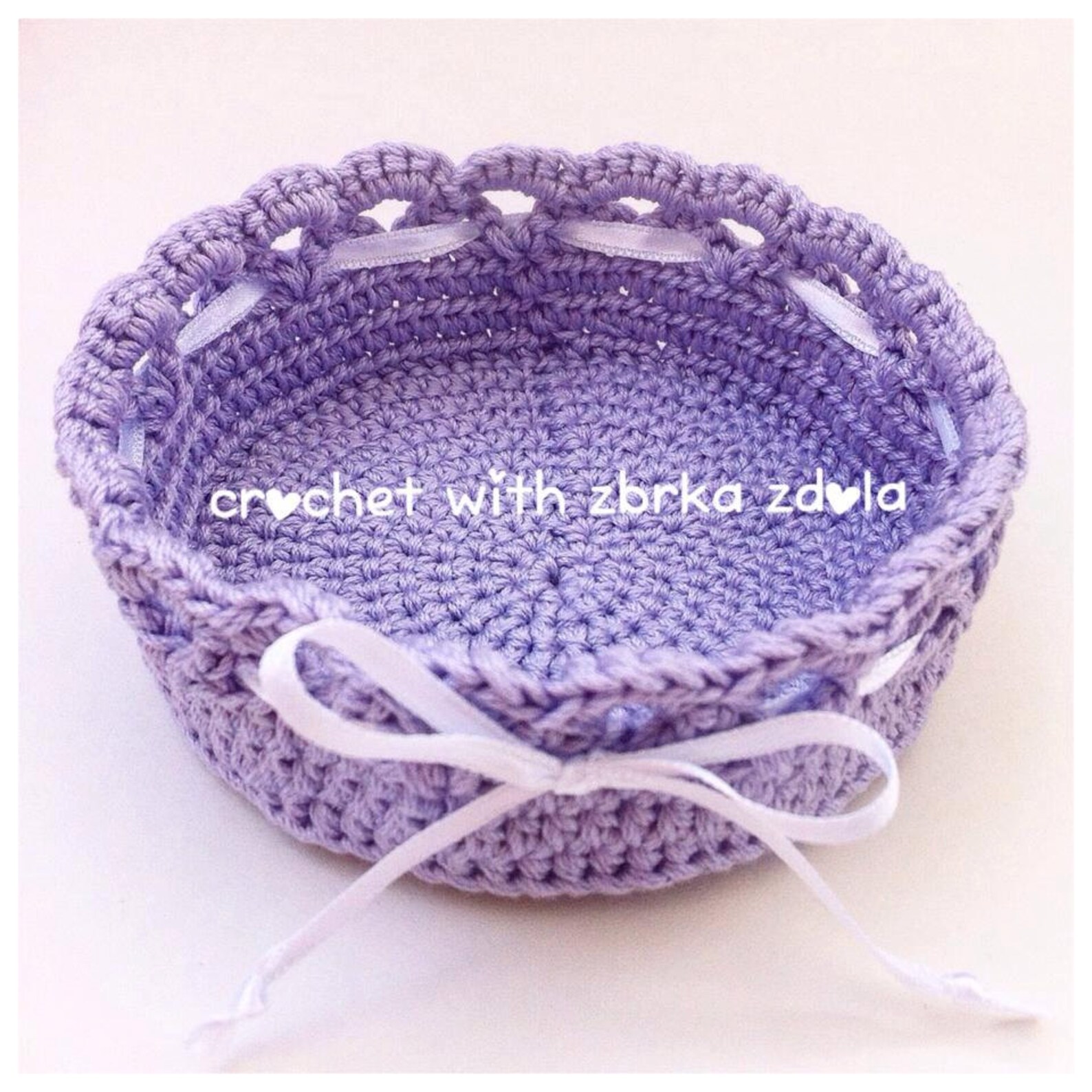 Mini Crochet Basket - Crochet Pattern (pattern No. 009) - INSTANT ...