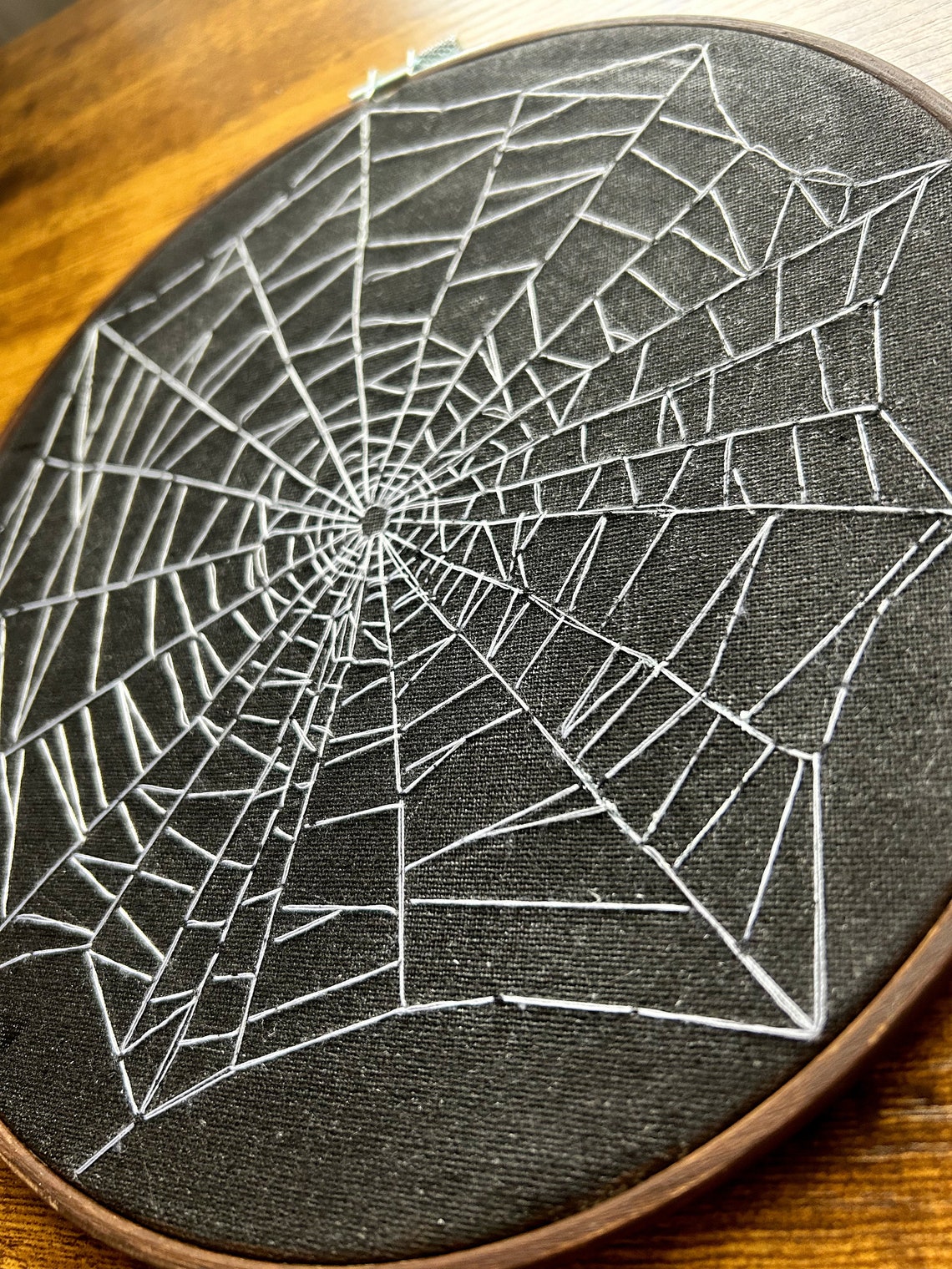 Spiderweb Embroidery - Etsy