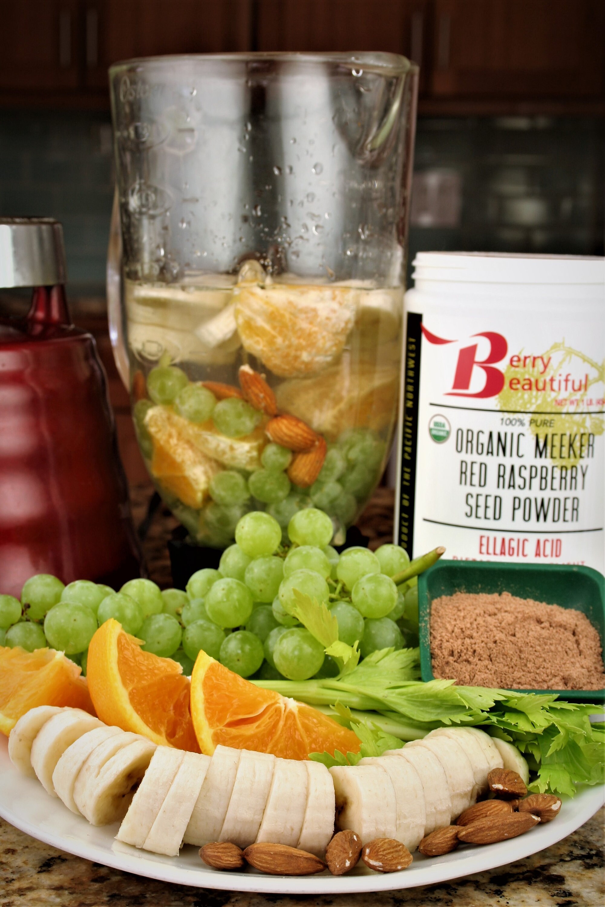 Certified Organic Meeker Red Raspberry Seed Powder - 1 Lb / 454 G ...