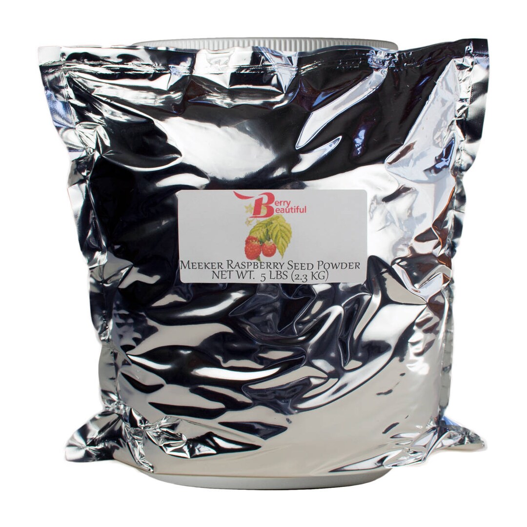 Meeker Red Raspberry Seed Powder - 5 Lbs - Bulk Bag - Etsy