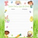 Editable Easter Party Sign up Sheet - Etsy