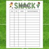 Editable Baseball Snack Sign up Sheet, Digital Download - Etsy
