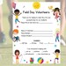 Editable Field Day Sign up Sheet/volunteer Form - Etsy