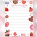 Valentines Day Party Sign up Sheet- PDF and Editable Digital Download ...