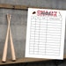 Editable Baseball Snack Sign up Sheet, Digital Download - Etsy
