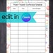 Editable Parent Teacher Conference Sign up Sheet - Etsy