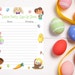 Editable Easter Party Sign up Sheet - Etsy