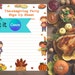Editable Thanksgiving Party Sign up Sheet - Etsy