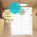 Editable Parent Teacher Conference Sign up Sheet - Etsy