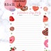 Valentines Day Party Sign up Sheet- PDF and Editable Digital Download ...