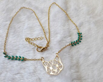 Collier chat | Etsy