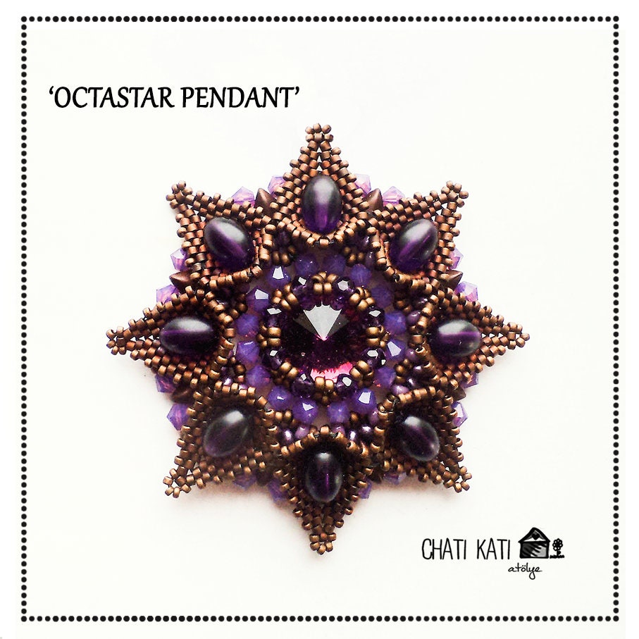 PDF Tutorial for Octastar Pendant - Etsy