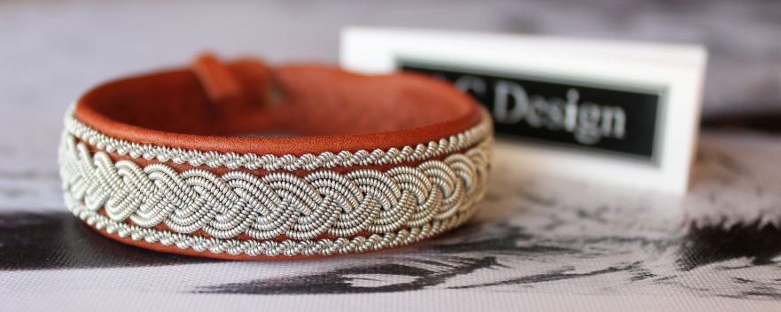 Sami Bracelet NORDRE Handmade in Sweden Saami Cuff Armband | Etsy