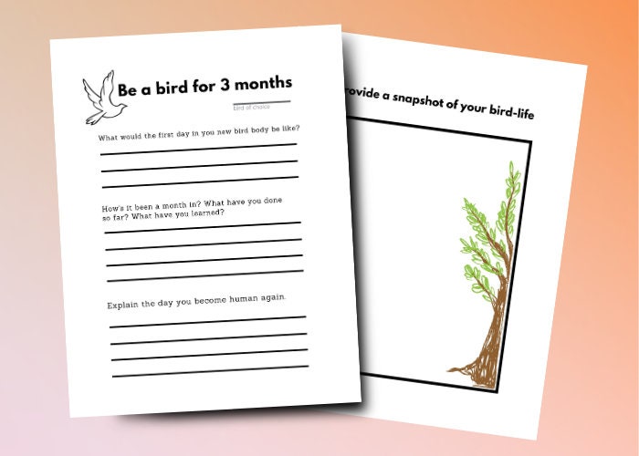 Teens Therapy Worksheets for Mental Health A Fun Self Reflection ...
