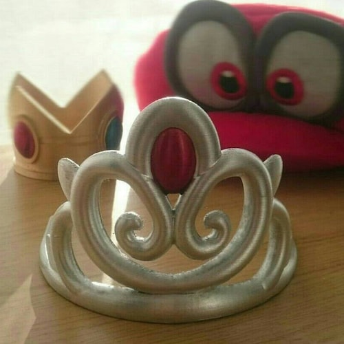 Super Mario Odyssey Princess Peach Wedding Tiara - Etsy