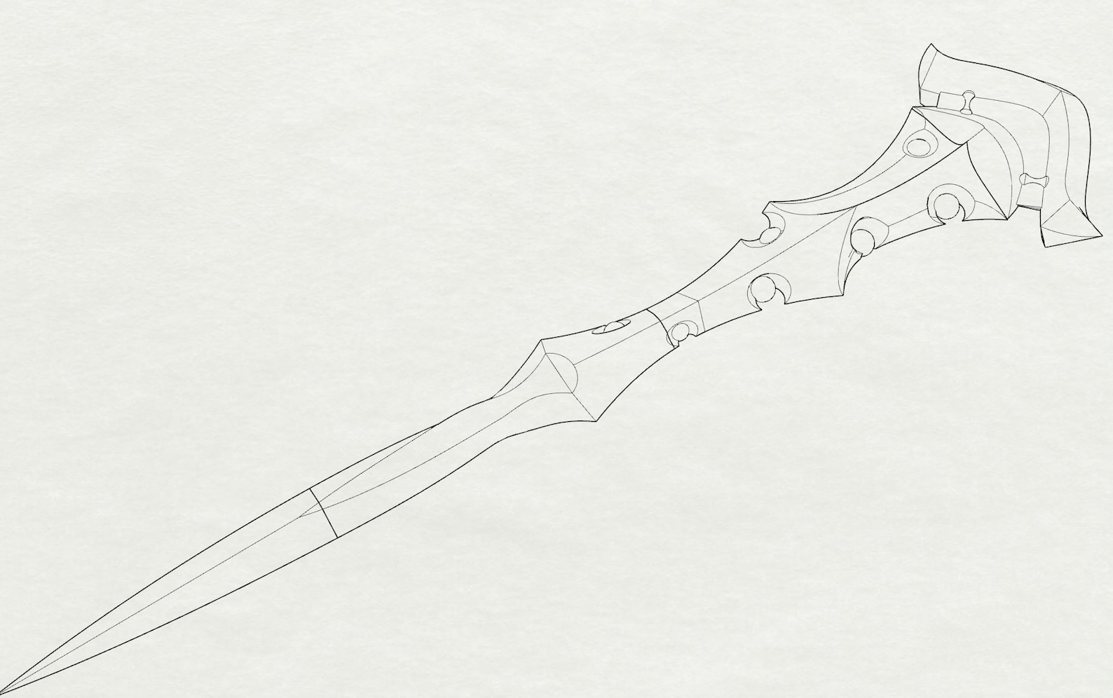 Little Witch Academia Inspired Shiny Rod Wand Cosplay Prop | Etsy UK