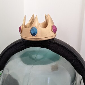 Splatoon Inspired Headset Pearl MC Princess Crown Streamer Accessory - Etsy