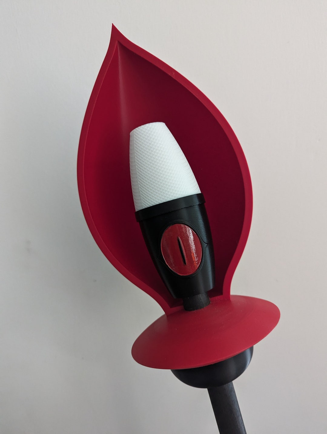 Radio Demon Mic Microphone Cosplay Staff Topper Hazbin Hotel Inspired ...