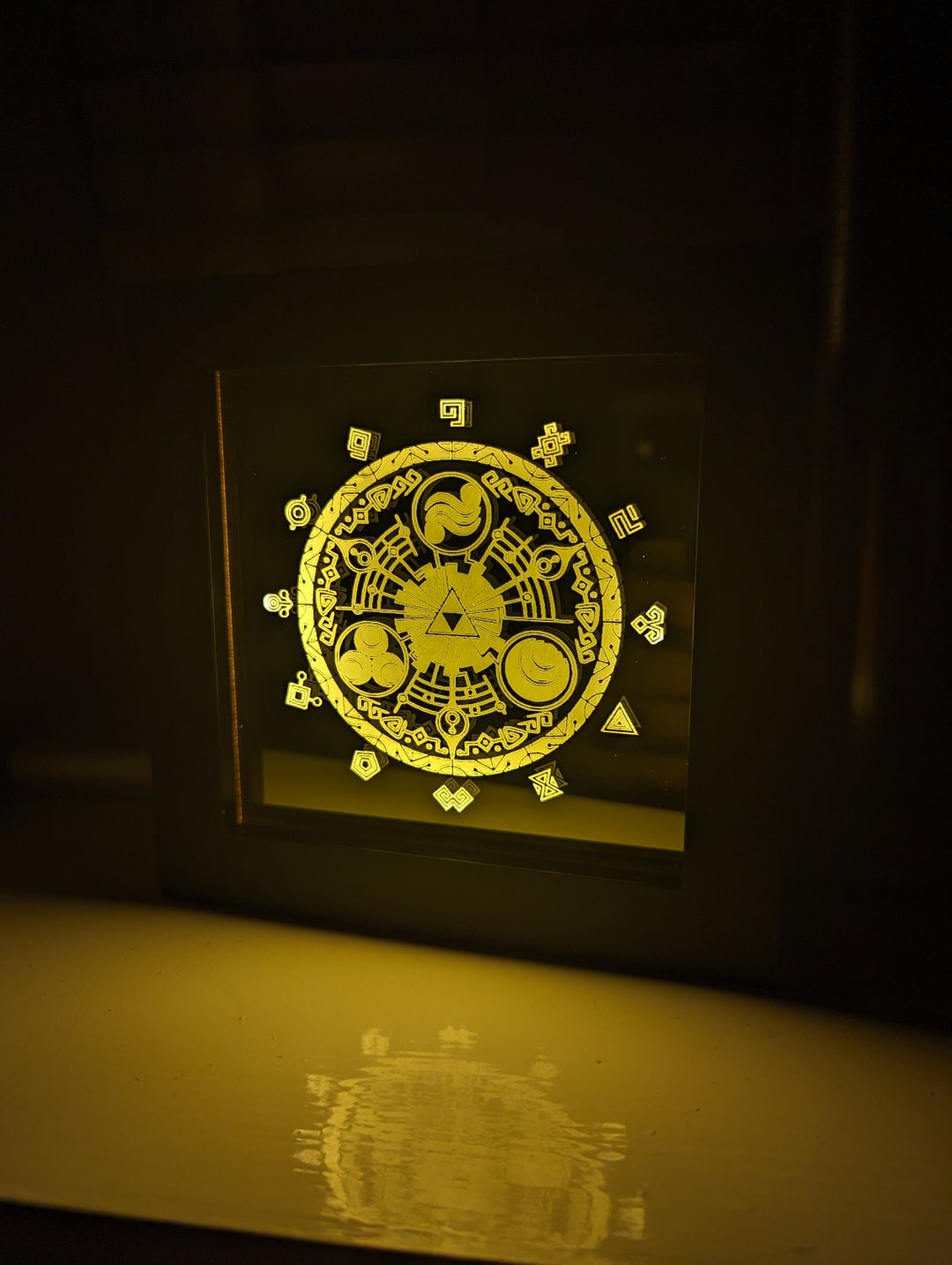 Legend of Zelda USB Lightbox Light Lamp Frame - Gate of Time Skyward ...