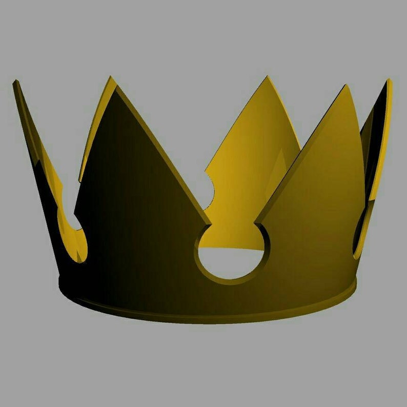 Kingdom Hearts Inspired Sora Crown Cosplay Prop - Etsy