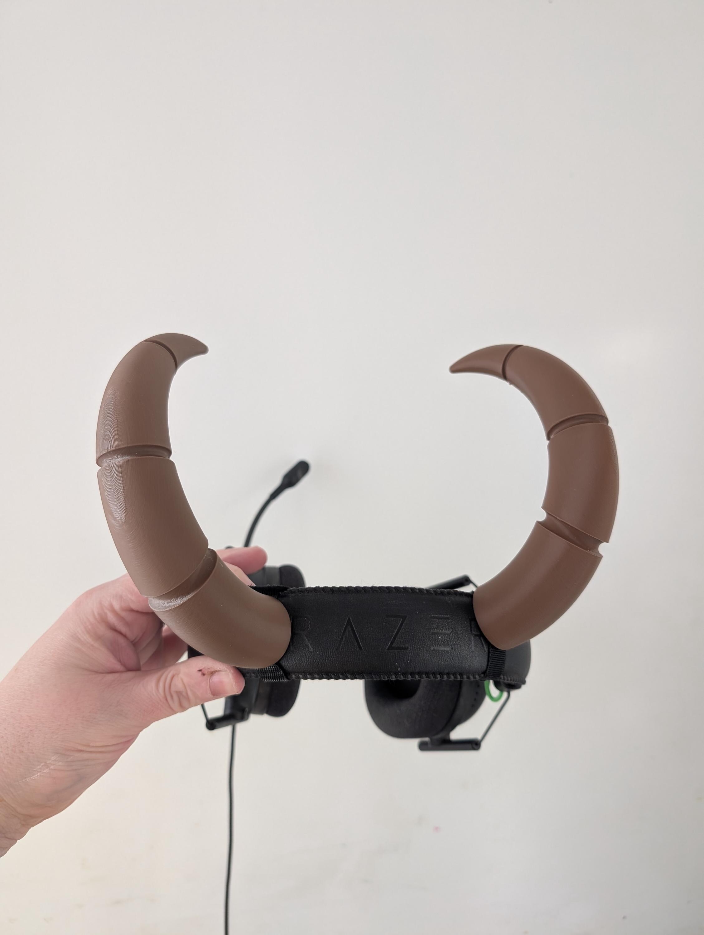 Goat Version - Cult of the Lamb Inspired Headphones Purple Crown and ...