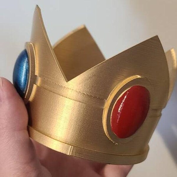 Princess Peach Crowns - Etsy