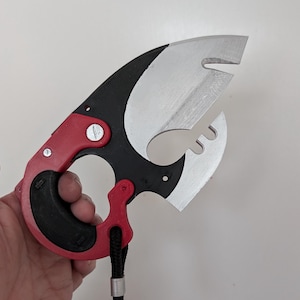 Jane Doe Cosplay Prop Set - Zenless Zone Zero ZZZ 3D Printed Cosplay ...