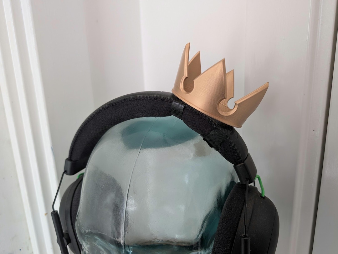 Kingdom Hearts Inspired Sora Crown Streamer Headset Headphones ...