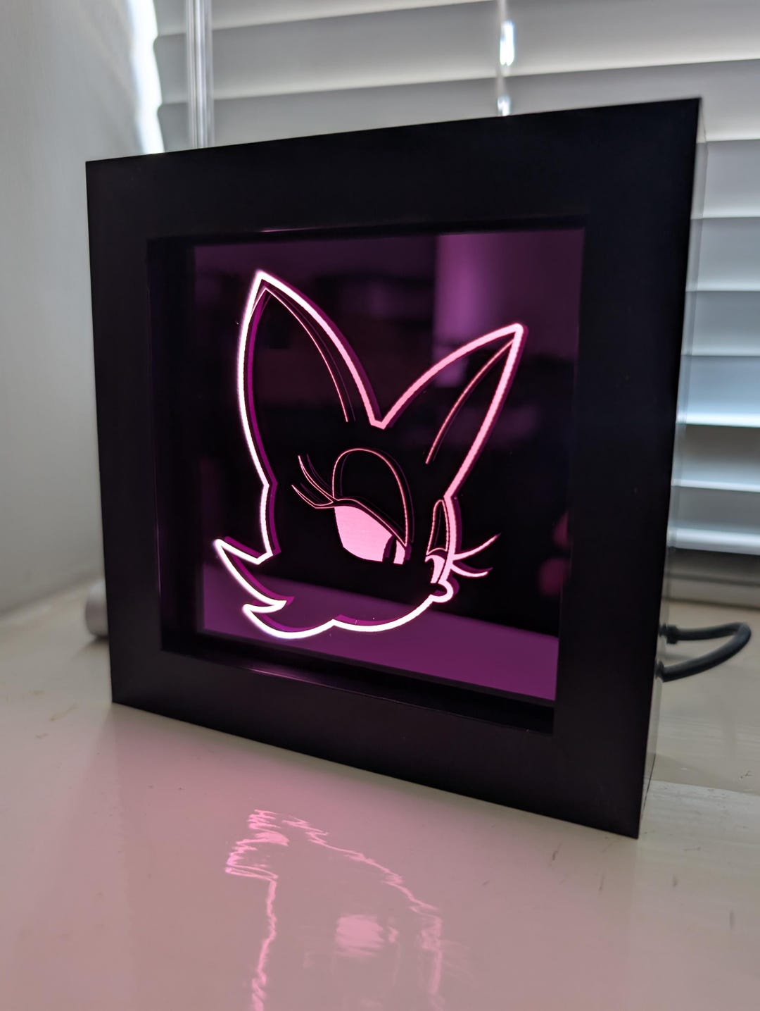 Rouge the Bat USB Lightbox Light Lamp Frame - Sonic the Hedgehog ...