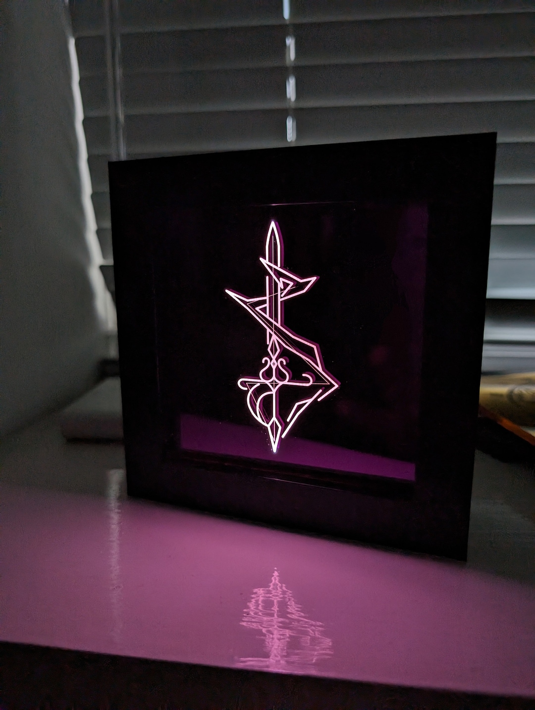 Clorinde Constellation USB Lightbox Light Lamp Frame - Genshin Impact ...
