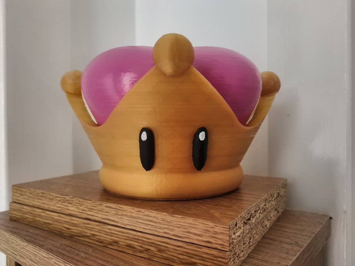 Mario Inspired Super Crown Peachette Bowsette Koopa Hime Crown Cosplay ...