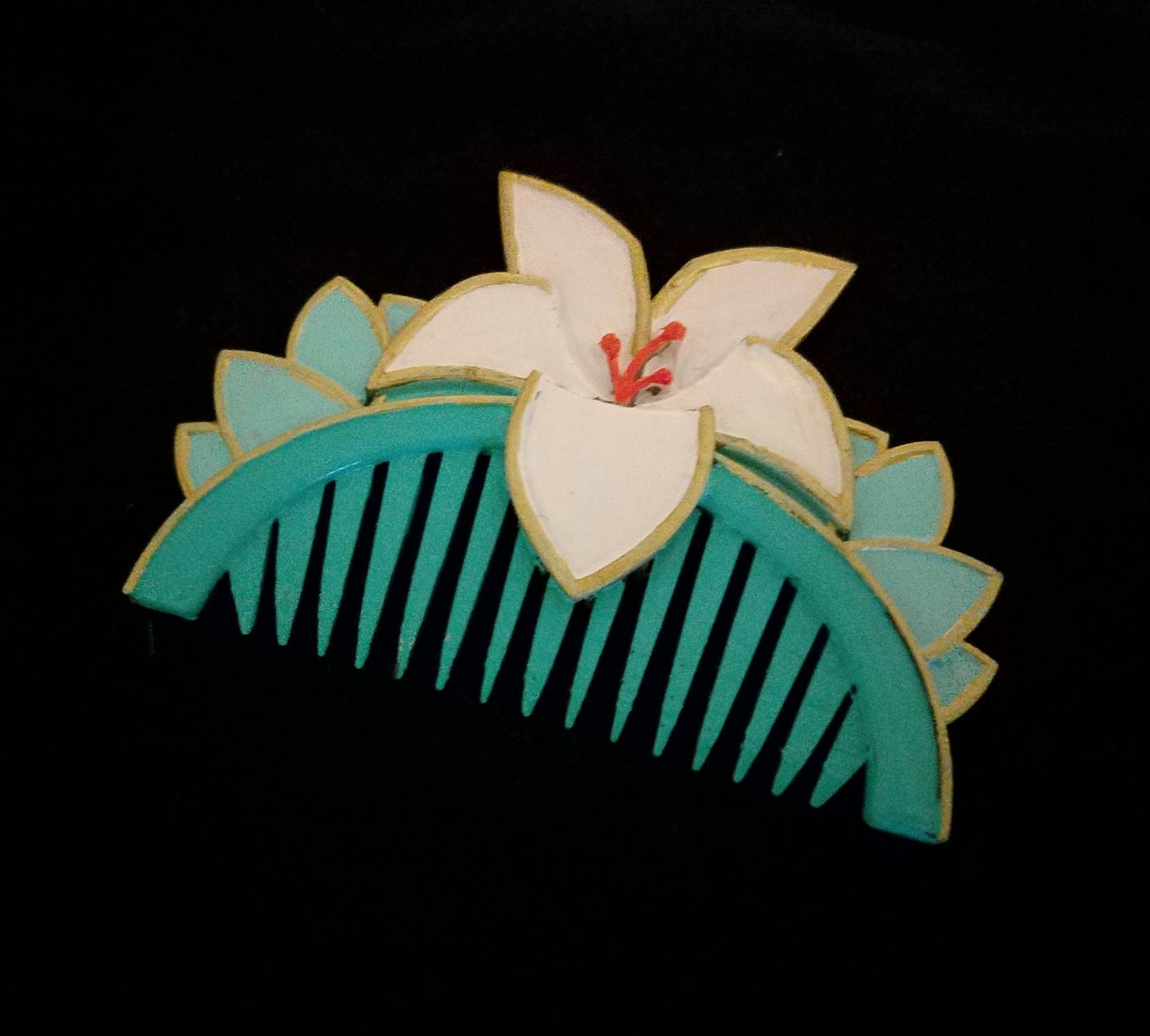 Mulan Inspired 3D Printed Hair Comb Cosplay Accessory | Etsy