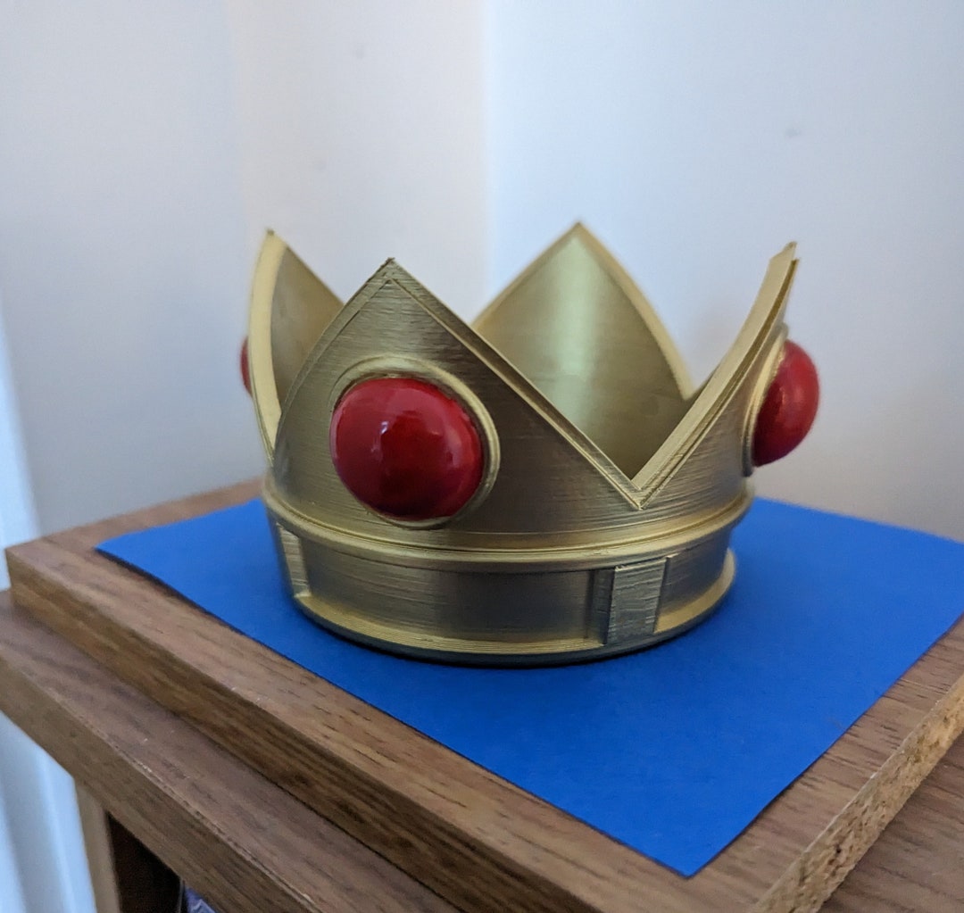 King Bob-omb Mario Series Inspired Crown - 3D Printed - Etsy
