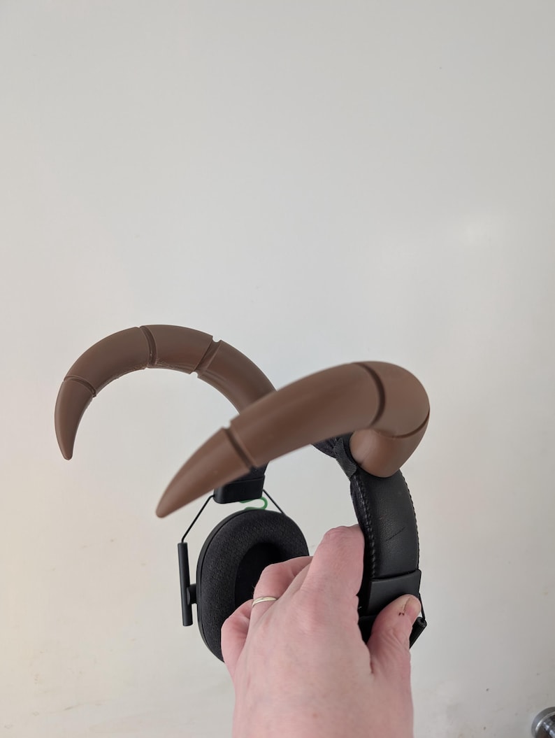 Goat Version - Cult of the Lamb Inspired Headphones Purple Crown and ...