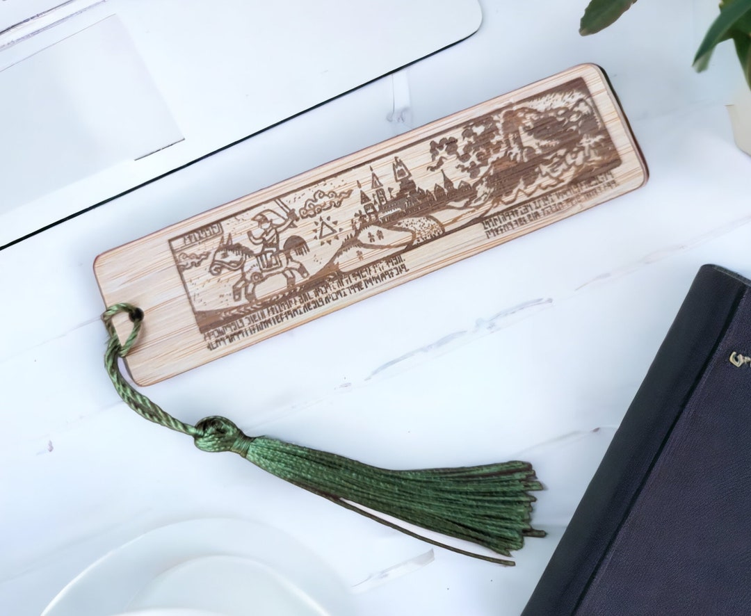 Legend of Zelda Wind Waker Bookmark Laser Engraved Bamboo Bookmark - Etsy