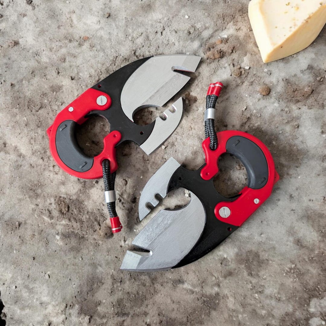 Jane Doe Cosplay Prop Set - Zenless Zone Zero ZZZ 3D Printed Cosplay ...