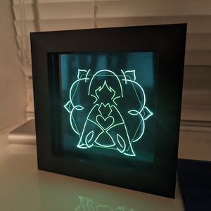 Wanderer Scaramouche Constellation USB Lightbox Light Lamp Frame ...